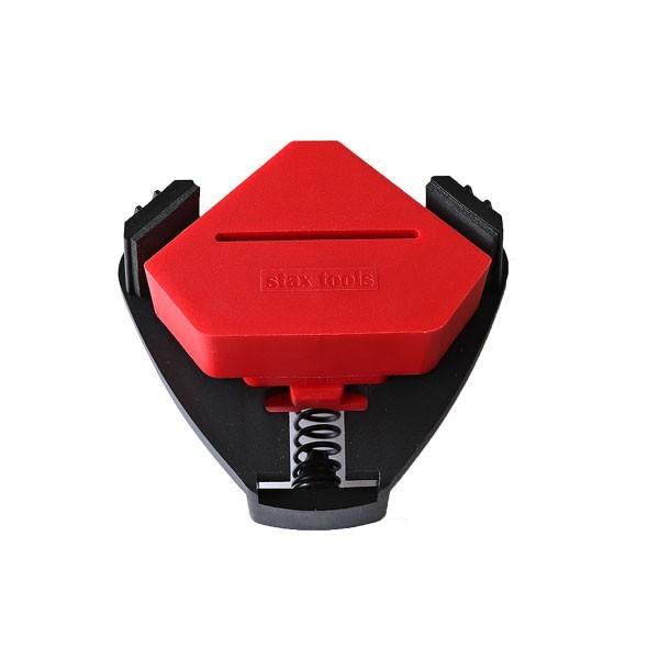 【stax tools】 253 Lockwood コーナークランプコーナーをがっちりホールド!　BOX/棚/フレーム作成などいろいろな用途で活躍します■ スプリング式なので固定が簡単。■1バイ材、2バイ材で使用可能です。■スプリングにこだ...