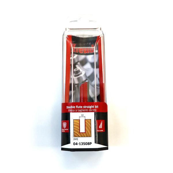 木工の本場、アメリカ市場No.1の人気を誇るfreudの長寿命・超硬ビットです。【JANコード】4589646094506【商品名】freud ダブルフルートストレートビット ( 04-13508P 【8mm軸】【用途】材の面取り、仕上げ加...