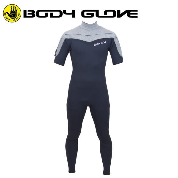 3ミリ×2ミリ 3×2 ジャージ ウェットスーツ ウエット 半袖 ジップ ファスナー メンズ サーフィン ボディーボード マリン 国内正規品 国内生産