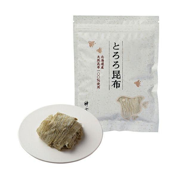 「商品情報」商品の説明北海道産の天然昆布100％のとろろ昆布で、ふわっとしたやわらかさと、上品な甘さが特徴です。【原産地】昆布…天然真昆布（北海道：道南地区）、天然利尻昆布（北海道：道北地区）※2022年1月製造分より天然利尻昆布をブレンド...