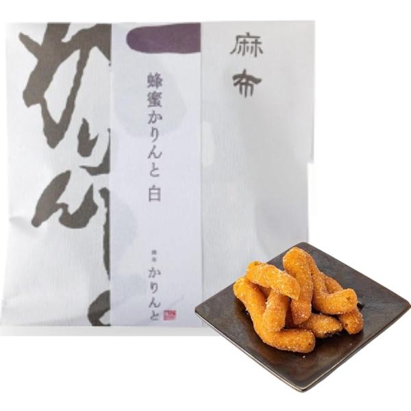 「商品情報」白砂糖と相性の良い蜂蜜を、生地の中に丁寧に練り込みました。「主な仕様」特定原材料28品目 小麦・乳・卵内容量 60g袋サイズ W160×D25×H155