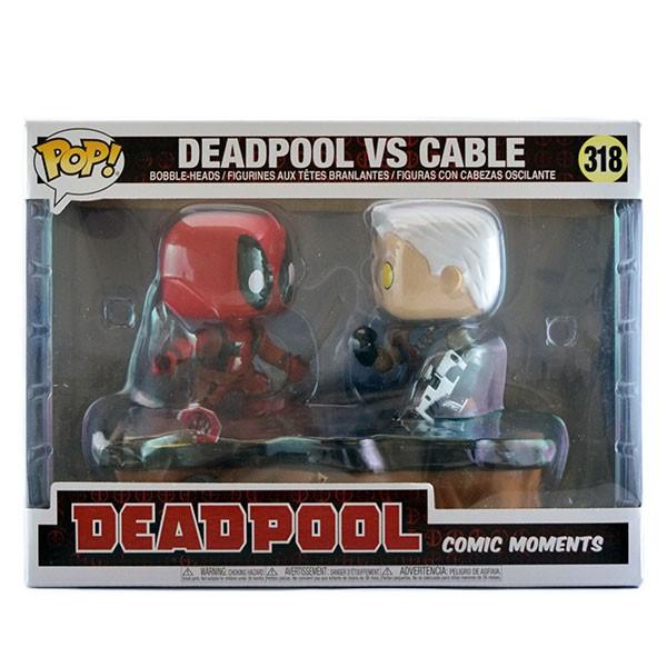 ［国内版］世界中で大人気のファンコ社がお贈りする「POP!モーメント」シリーズに、『マーベル・コミック』からデッドプールVSケーブルがラインナップ。『マーベル・コミック』に登場するデッドプールとケーブルが闘っている姿を、つぶらな瞳が印象的な...