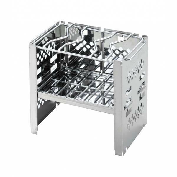 ○ゴトクとアミがセット。煮炊きや焼き物等、いろいろ賢くスマートに使えます。○収納はB6サイズでコンパクト！○ツーリング、お一人様キャンプに最適。○本体は錆びにくいステンレス製。○収納・持ち運びに便利な収納バッグ付。○ネジを使用していないので...