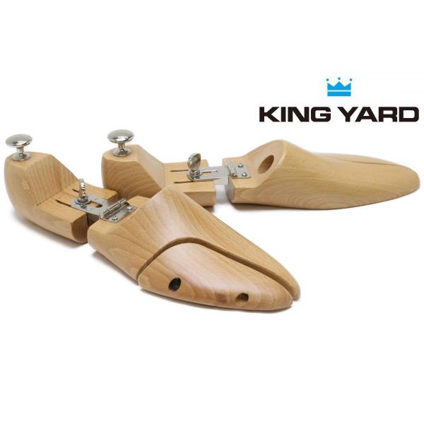 靴の履きジワを伸ばし、ソールの反りを防ぐ　靴を美しく保つ木製シューツリー。サイズ調整にネジ式を採用したモデルです。ネジ式は微調整が可能なので、靴を常にベストな状態に保てる上、靴への出し入れが手早く行えます。 甲部分が低く、ローファー、スリッ...