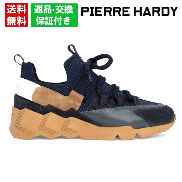 スポーティなフォルムに、モードな色彩感覚を掛け合わせた存在感ある一足。ネイビーベースにピーナッツカラーを効かせた配色が、大人の足元にさりげない遊び心と洗練を添えます。アッパーには牛革×ナイロンのコンビ素材を採用。軽さと耐久性を備えながら、上...