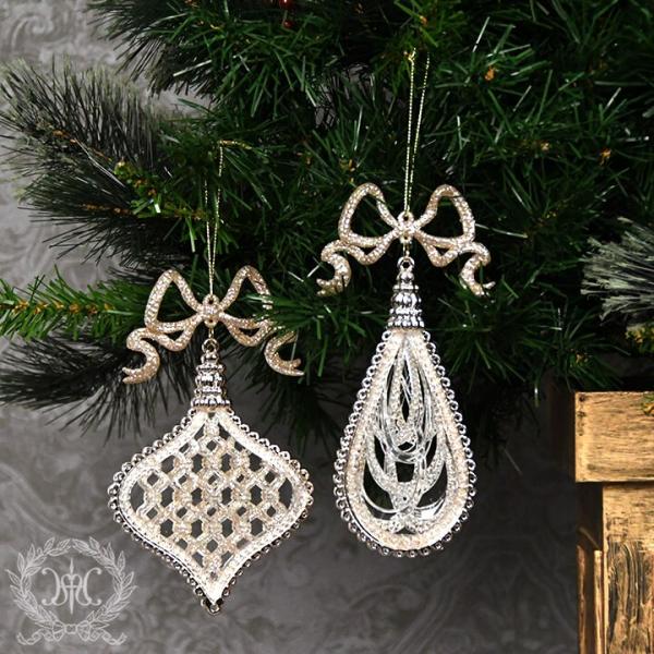 バード 鳥 ディスプレイ 飾り 吊り下げ ガラス雑貨 輸入雑貨 装飾 デコレーション クリスマスツリー Xmas Christma