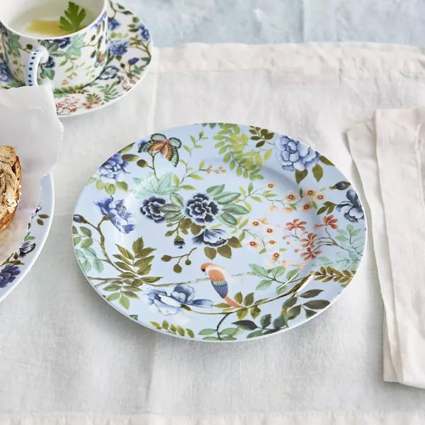 DESIGNERS GUILD Tableware 中国の磁器シリーズ イギリス 花柄 花模様 食器 サラダプレート ケーキ デザート 飾り皿 おもてなし パーティー 電子レンジ可 食洗機可
