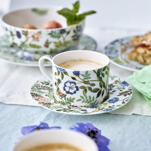 DESIGNERS GUILD Tableware 中国の磁器シリーズ イギリス 花柄 花模様 食器 コーヒー 紅茶 アフタヌーンティー おもてなし パーティー 電子レンジ可 食洗機可