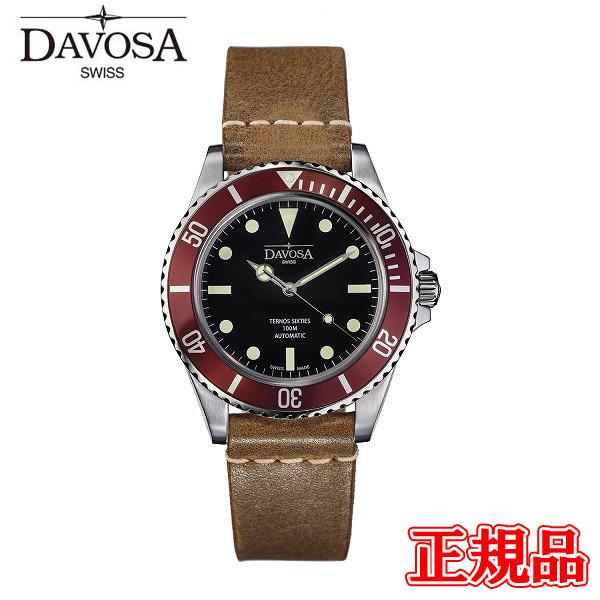 ■商品名DAVOSA ダボサ Ternos Sixties テルノス シックスティズ■品番161.525.65■ムーブメント自動巻き（DAV3021)■素材ケース素材：ステンレススチールベルト：ビンテージカーフレザー■機能・特徴10気圧防水...