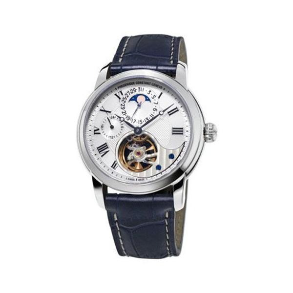 ■商品名FREDERIQUE CONSTANT フレデリックコンスタント■品番FC-945MC4H6■ムーブメント自動巻き■素材ケース：ステンレススチールベルト：ワニ革■機能・特徴5気圧防水ムーンフェイズポインターデイト24時間計42時間パ...