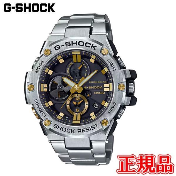 ■商品名CASIO カシオ G-SHOCK GST-B100シリーズ■品番GST-B100D-1A9JF■ムーブメントタフソーラー （ソーラー充電システム）■素材ケース・ベゼル材質：樹脂／ステンレススチールバンド材質：無垢バンドメタルバンド...