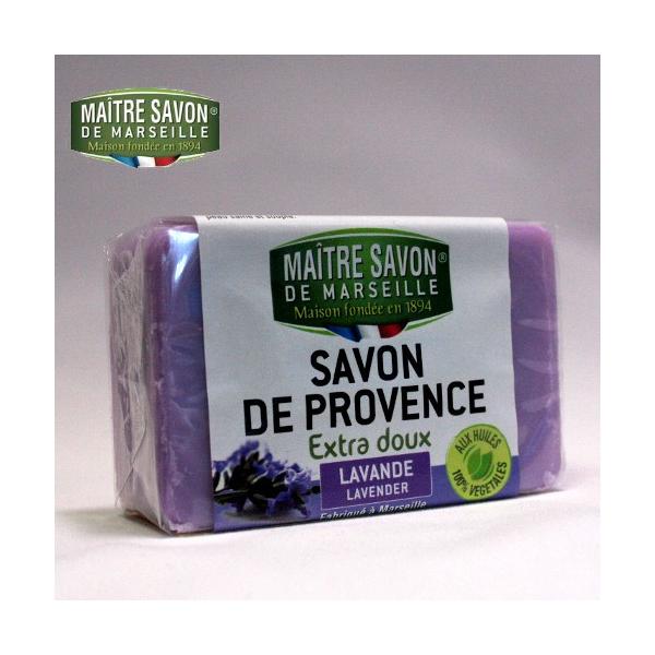 Maitre Savon de Marseille（メートル　サボン　ド　マルセイユ）Savon de Provence　サボン　ド　プロヴァンス　シリーズ植物性石鹸にさわやかなフローラルの香りがつまったカラフルでキュートなマルセイユ石鹸で...