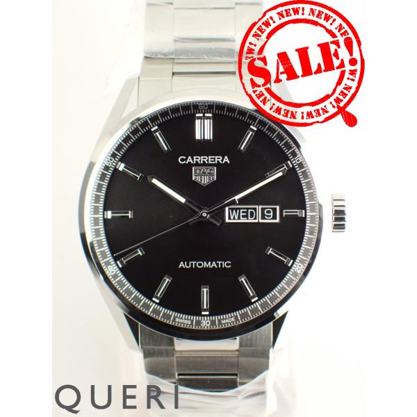 タグホイヤーカレラキャリバー5デイデイトブラック文字盤を最安値価格で販売中！こちらの時計は2021年発売モデル。ブラックカラーのダイヤルにはアズラージュ仕上げが施され、表情豊かな仕上がりになっています。インデックス、時分針、デイト窓やロゴま...