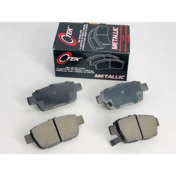 ○CENTRIC製 C-Tekブランド　新品　未使用　です。●適合車種　USA HONDA　リッジライン（Ridgeline）3,5L　2006〜2014年■商品内容　CENTRIC（C-Tek）　1103　リアブレーキパッド　1セット（4...