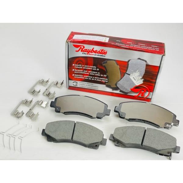 ○RAYBESTOS製　新品　です。●適合車種　　・USAホンダ　リッジライン　3,5　2012〜2014年　※年式の確認はシリアルNO10桁目（年式）でご確認お願い致します。■商品　RAYBESTOS　1584　フロントブレーキパッド　1...