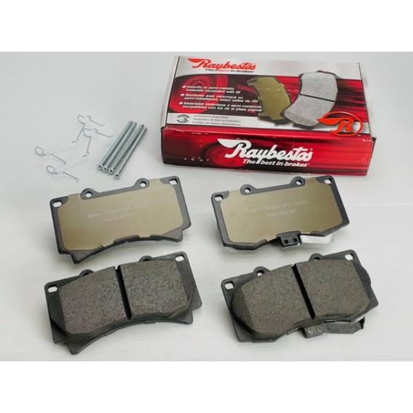 ○RAYBESTOS製　新品　です。●適合車種　・ハマーH3　3,5/3,7　2006〜2010年　※年式の確認はシリアルNO10桁目（年式）でご確認お願い致します。■商品 RAYBESTOS　1119　フロントブレーキパッド　1セット（4...