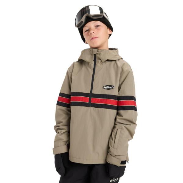 ・90年代のQUIKSILVERアーカイブからインスパイアされたSTEEZE JACKETは、胸元の切り替えとユニークなカラーコンビネーションが目新しいデザインです。・10,000mm撥水・防水性のアノラックジャケットで、サイドについた大き...