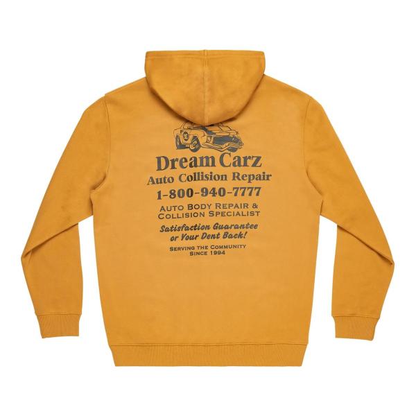 DC創設者であるKEN BLOCKが愛したレーシングヴァイブスに、ワークスタイルをミックスさせたコレクション。裏地に微起毛素材を使用したジッパータイプのフーディ。リサイクル素材を使用したサステナブルな一着。左胸元と背面にカーリペアショップを...