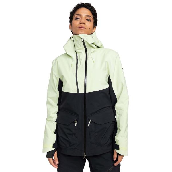 高い人気を誇るGORE-TEX 2レイヤージャケットは、防水性・防風性、そして高い透湿性をもつハイスペックモデルです。ボディーにはストレッチ素材、そして襟元にはROXYロゴを模った呼吸穴付きチンガードを採用し、更に快適なライディングが可能に...