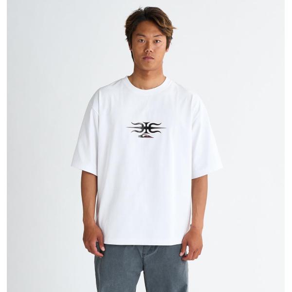 表側はコットン、裏側はポリエステル糸を使うことで、地厚でありながらも快適な着心地を可能にした天竺素材の半袖Tシャツ。フロントとバック左脇下に、今シーズンのストーリーを反映させたグラフィックをアメリカンラバータイプでプリントしました。シルエッ...