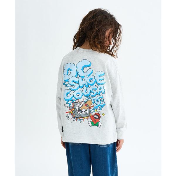 ポップなグラフィティアートのロゴプリントをバックスタイルに取り入れた長袖Tシャツ。膨らみのある発泡プリントを採用し、より印象的に仕上げました。生地には肌触りの柔らかなコットンジャージー素材を使用。オーバーサイズなシルエットがラフな抜け感を演...