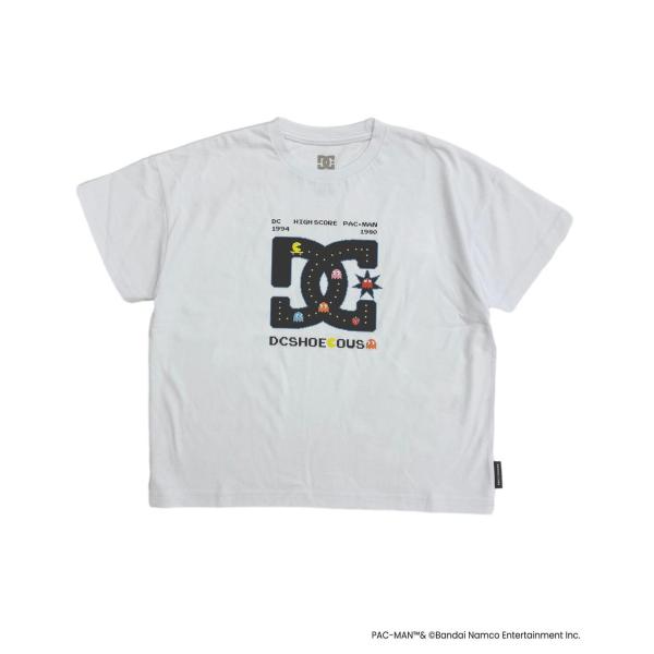 スケボーに乗ったPAC-MANがDC STAR LOGOのメーズの中を逃げ回る、オリジナルグラッフィックを使用したロゴがインパクト抜群のTシャツ。ヘビーウエイトの肉厚な生地には肌触りの柔らかなコットンジャージー素材を使用。シルエットは程よく...