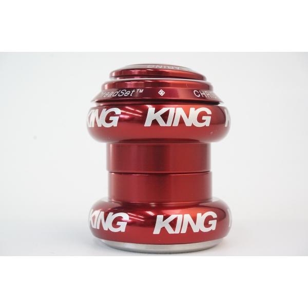 ・基本的にお支払い頂いた翌日の発送になりますので予めご了承願います。・クリスキング　キング　１-１/８インチ　アヘッド　ＢＨＲ１　新品　の出品です。・適応コラム　　１−１/８インチ　オーバーサイズ　スレッドレス　アヘッド・規格　　１−１/８...