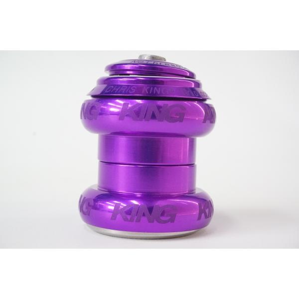 ・基本的にお支払い頂いた翌日の発送になりますので予めご了承願います。・クリスキング　キング　１-１/８インチ　アヘッド　ＢＨＰ３　新品　の出品です。・適応コラム　　１−１/８インチ　オーバーサイズ　スレッドレス　アヘッド・規格　　１−１/８...