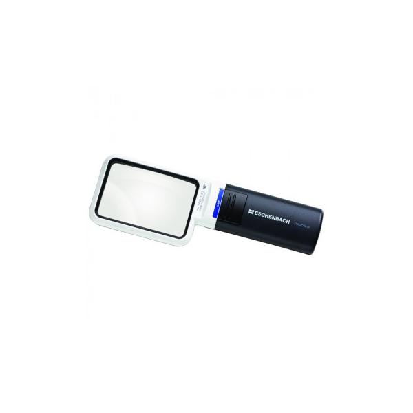 鮮やかに拡大、LEDライト付。歪みの少ない非球面レンズ。PXM(R)光学樹脂レンズを採用。傷が付きにくく、明るく拡大します。