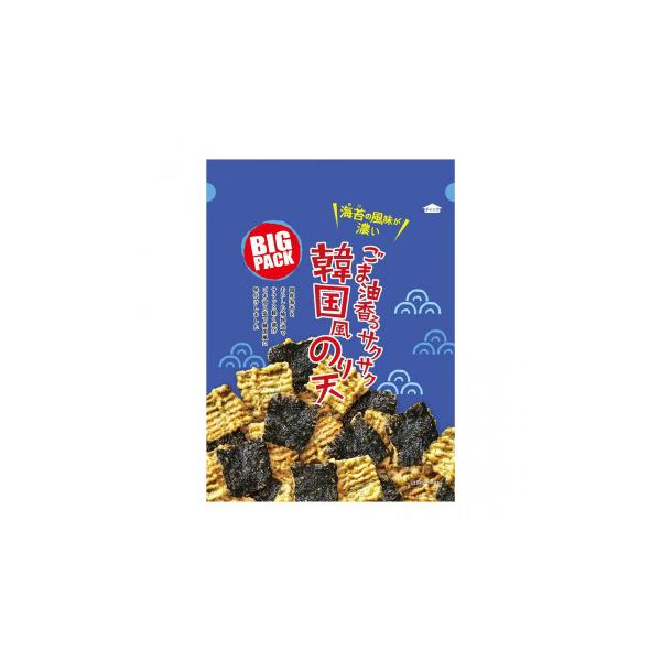 まるか食品 BIGごま油香るサクサク韓国風のり天 100g(12×4) : QUOLI