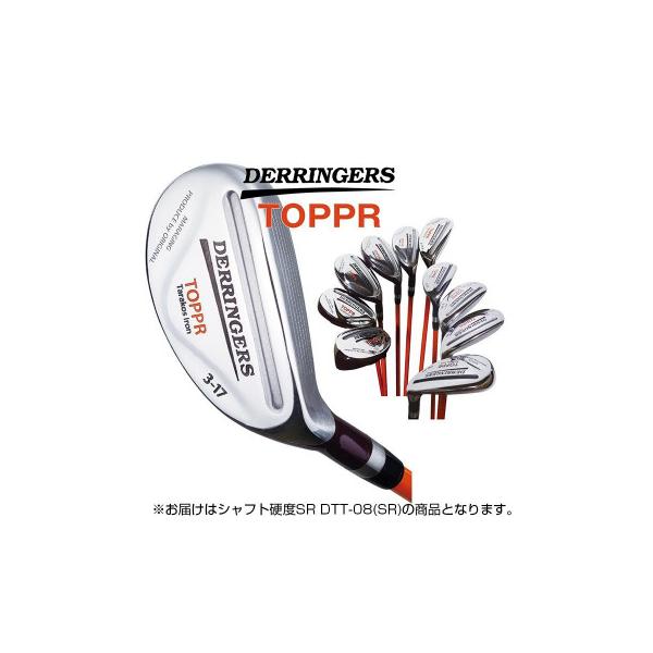 デリンジャートッパ(突破)タラコアイアン 8番 シャフト硬度SR DTT-08