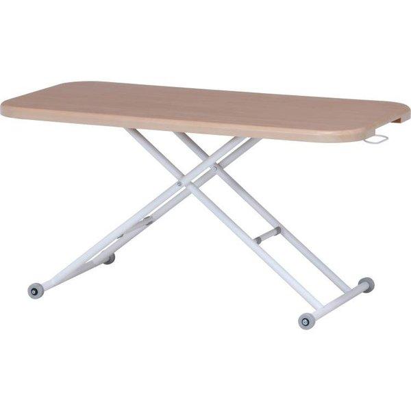 サイズ：幅120 × 奥行60 × 高さ12〜70cmカラー：ナチュラル▼長方形 幅120 幅120センチ 幅120cm 120cm幅 120 120cm 120センチ 奥行60 奥行60cm 奥行60センチ 60 60cm 60センチ 高...