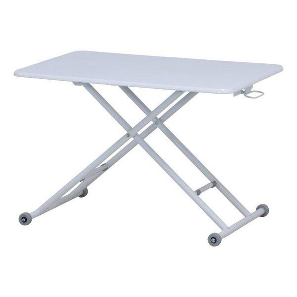 サイズ：幅90 × 奥行60 × 高さ11.5〜70cmカラー： ホワイト 白▼長方形 幅90 幅90センチ 幅90cm 90cm幅 90 90cm 90センチ 奥行60 奥行60cm 奥行60センチ 60 60cm 60センチ 高さ70 ...