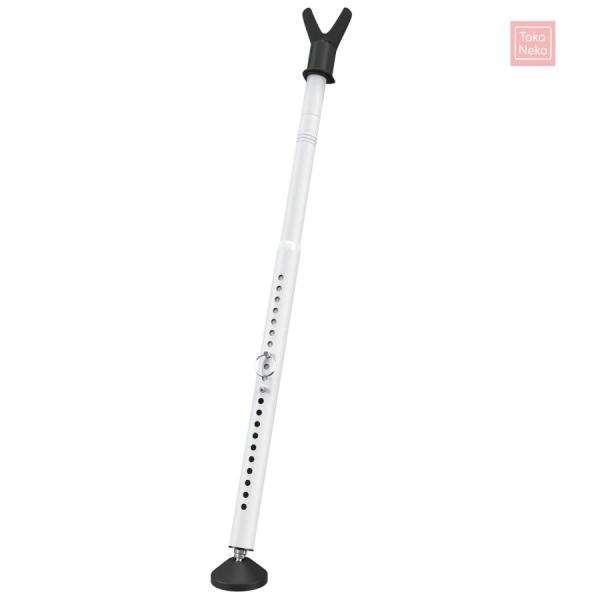 3 in 1セキュリティバー: このドアセキュリティバーは、ほとんどのヒンジやスライドドアや窓を補強するために使用できます。 屋内専用です。<br><br>19~52インチ調節可能: ドアセキュリティバーは伸縮および...