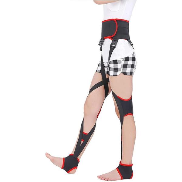 内反膝矯正ベルト O脚矯正グッズ 美脚ベルト 脚長ベルト がに股矯正 男女兼用 O脚矯正 X脚矯正ベルト サポートベルト 男女兼用 (Size : X-Small)