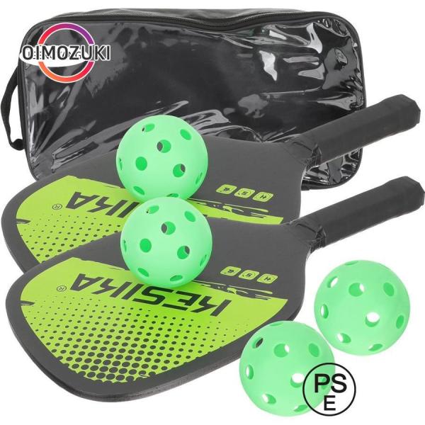 ラケット面が広くなり、サーブやレシーブがしやすくなり、打ち出しやすくなりました。実用的なピックルボール ラケット キットは、子供のスポーツ能力を鍛えることができ、子供に適しています。ファッショナブルなスタイルで、この面白いピックルボール キ...