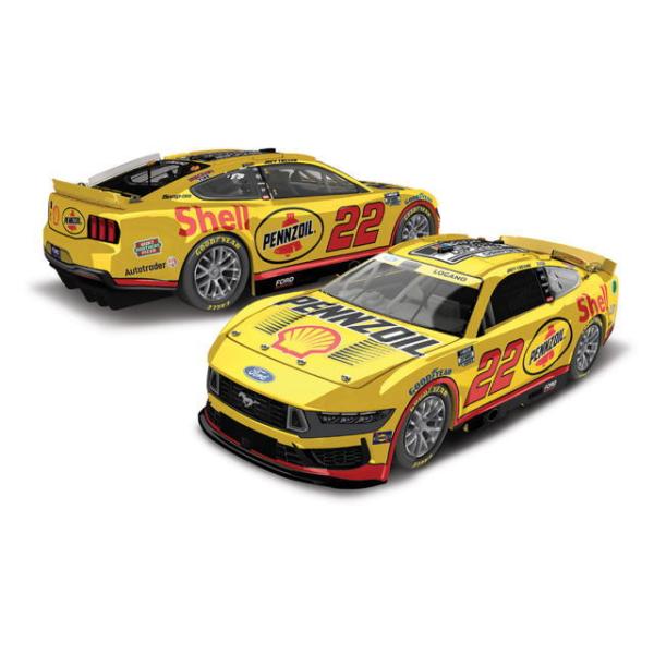 1/64scale ACTION アクション Nascar ナスカー Joey Logano #22 Shell Penzoil Champion 2024 Mustang ジョーイ ロガーノ シェル マスタング ペンゾイル チャンピオン ...