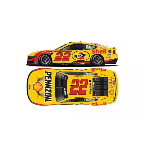 1/64scale ACTION アクション Nascar ナスカー Joey Logano #22 Shell-Pennzoil 2025 Ford Mustang シェル ペンゾイル マスタング ミニカー 在庫は実店舗と共有しております...