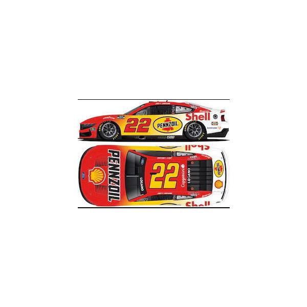 1/64scale ACTION アクション Nascar ナスカー Joey Logano #22 Shell Pennzoil Special 2025 Mustang シボレー マスタング ミニカー  在庫は実店舗と共有しておりますの...