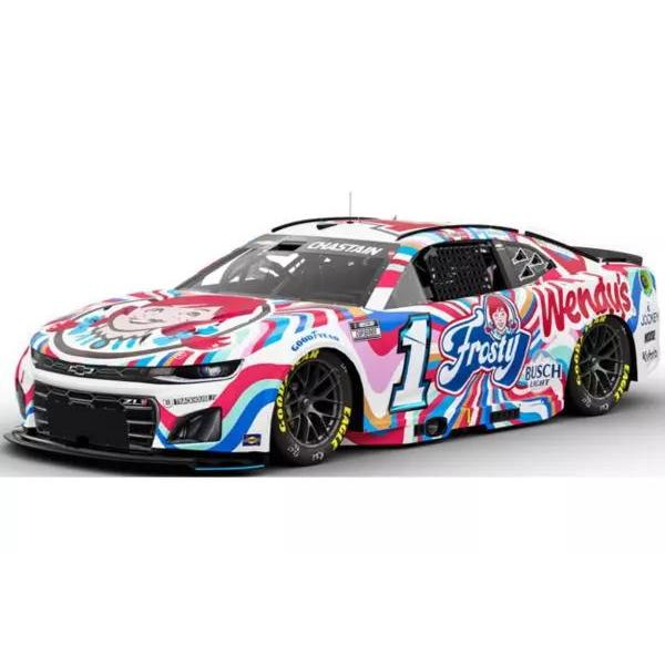 1/64scale ACTION アクション Nascar ナスカー Ross Chastain #1 Wendy's Frosty 2025 Chevrolet シボレー ミニカー  在庫は実店舗と共有しておりますのでご注文いただいた時に...