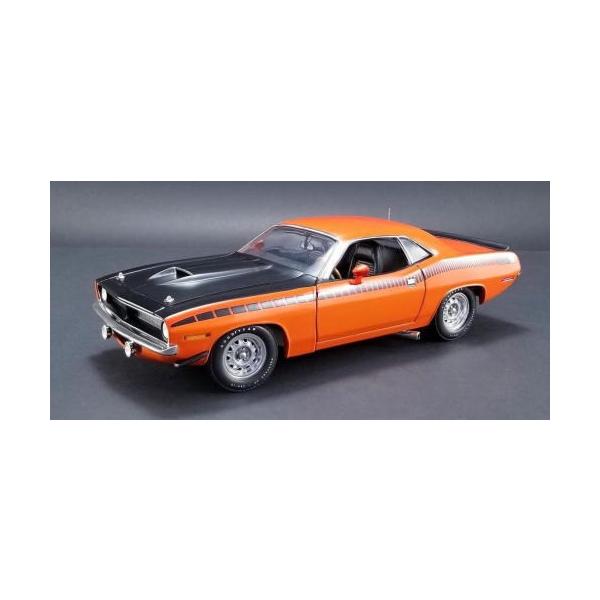 1/18scale ACME 1970 Plymouth Barracuda AAR プリマス バラクーダ ミニカー アメ車 在庫は実店舗と共有しておりますので ご注文いただいた時に品切れの場合がございます。万一、品切れの際はご容赦ください。
