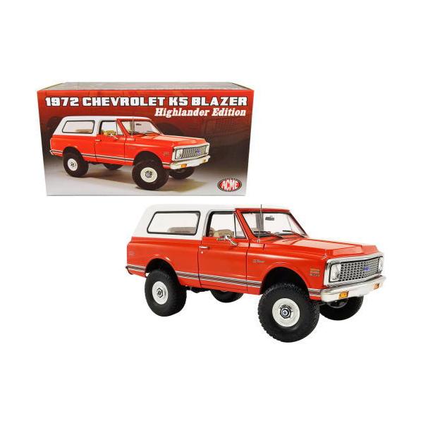 1/18scale ACME 1972 Chevrolet K5 Blazer シボレー ブレーザー ミニカー アメ車 Chevy 在庫は実店舗と共有しておりますのでご注文いただいた時に品切れの場合がございます。万一、品切れの際はご容赦ください。