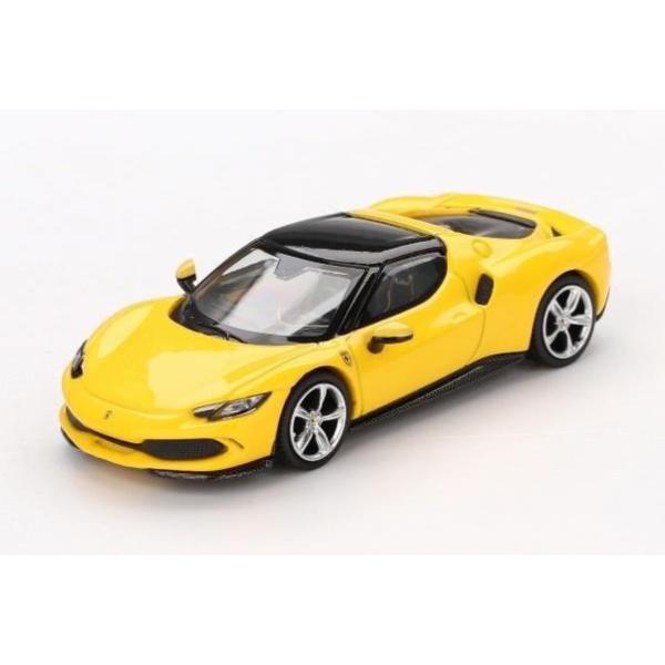 1/64scale BBR MODELS Ferrari 296 GTB Giallo Modena フェラーリ 黄 ミニカー 在庫は実店舗と共有しておりますので ご注文いただいた時に品切れの場合がございます。万一、品切れの際はご容赦ください。