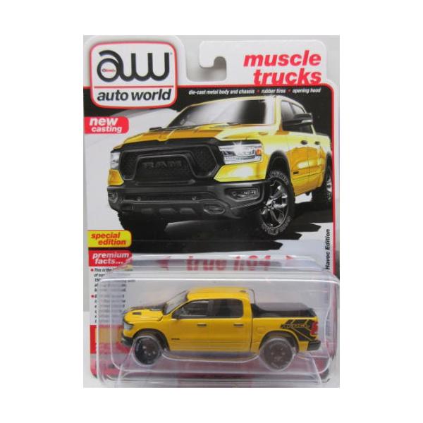 1/64scale AUTO WORLD 2023 RAM 1500 Rebel Havoc Edition ダッジラム ミニカー アメ車 在庫は実店舗と共有しておりますので ご注文いただいた時に品切れの場合がございます。万一、品切れの際は...