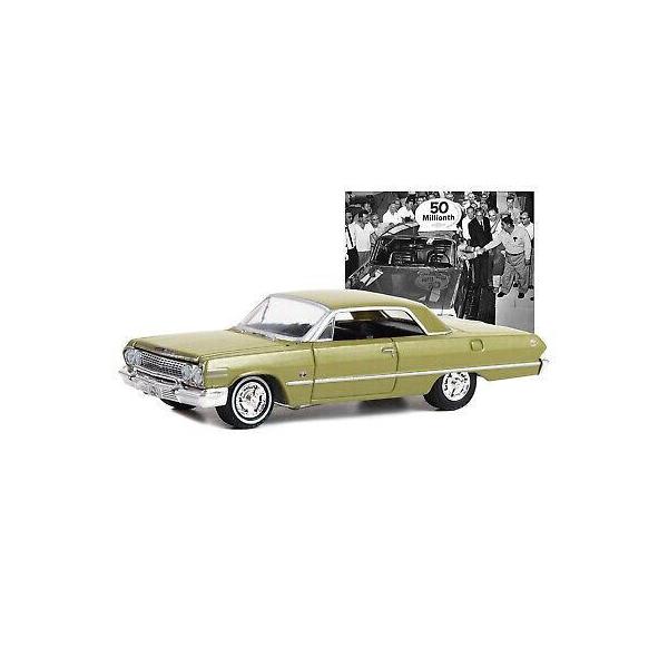 1/64scale グリーンライト GREENLIGHT exclusive 50millionth 1963 Chevrolet Impala SS シボレー インパラ ミニカー アメ車 在庫は実店舗と共有しておりますので ご注文いただい...