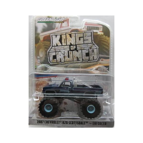 1/64scale グリーンライト GREENLIGHT Kings of Crunch 1987 Chevrolet K20 Scottsoale Enforce ミニカー 在庫は実店舗と共有しておりますので ご注文いただいた時に品切れの...