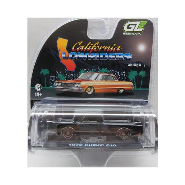 1/64scale グリーンライト GREENLIGHT California Lowriders 1972 Chevy C10 シボレー ミニカー アメ車 在庫は実店舗と共有しておりますので ご注文いただいた時に品切れの場合がございます。...