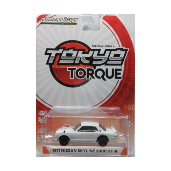 1/64scale グリーンライト GREENLIGHT Tokyo Torque Series 4 1971 Nissan Skyline 2000 GT-R スカイライン ミニカー 日産 在庫は実店舗と共有しておりますので ご注文いただ...