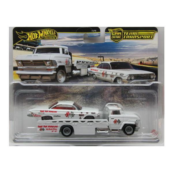 1/64 ホットウィール Hot Wheels Car Culture Team Transport '61 Impala / Horizon Hauler Camion De Transport シボレー インパラ ミニカー 在庫は実店舗...