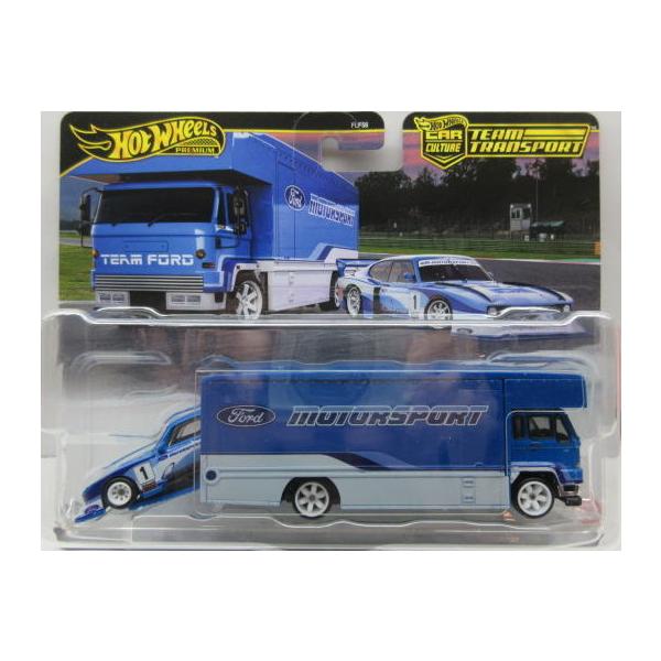 1/64 ホットウィール Hot Wheels Car Culture Team Transport Ford Capri GR5 / Fleet Flyer フォード カプリ ミニカー 在庫は実店舗と共有しておりますので ご注文いただいた...